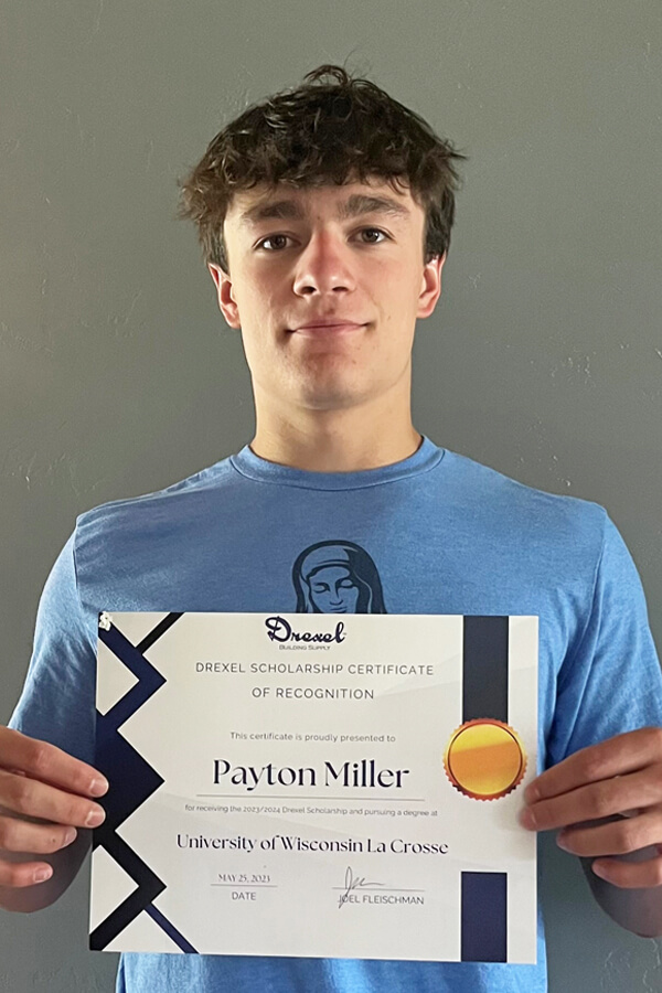 scholarship program recipients - Drexel Building Supply